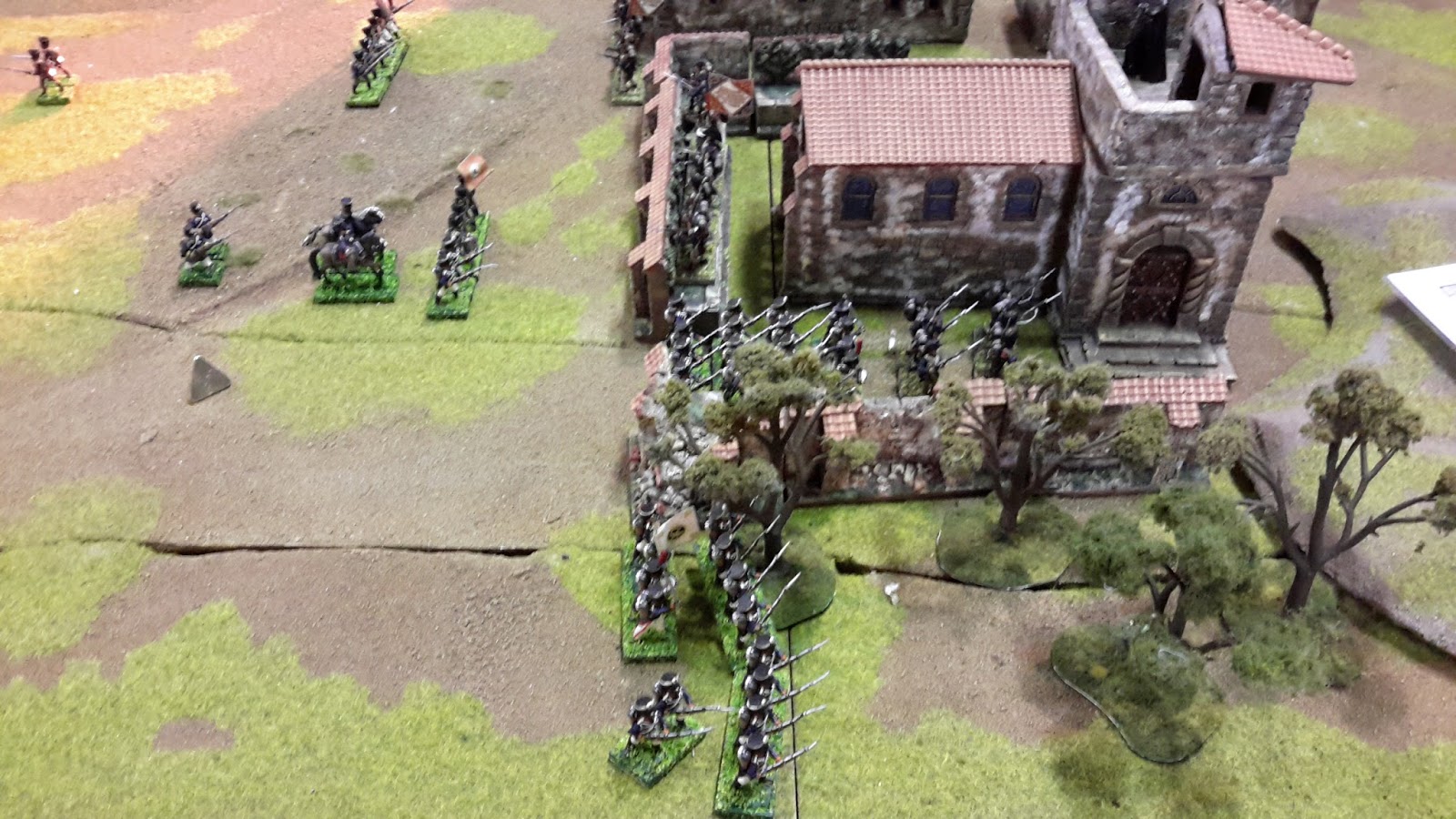 WRG Napoleonic 25mm Plancenoit at Waterloo 1815 (July 2016)