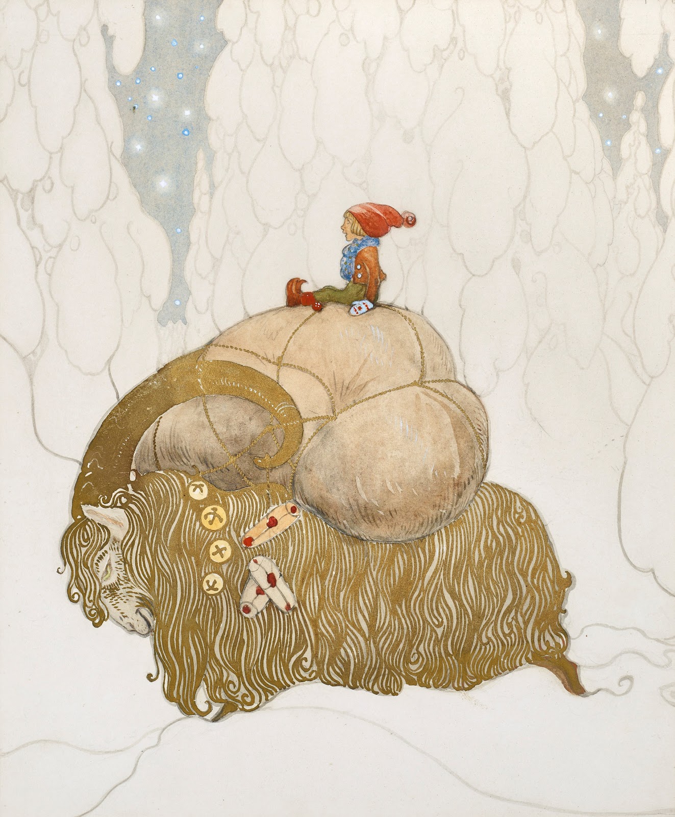 Nordiska Style: The world of John Bauer: Trolls, witches and fairies