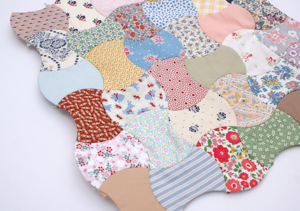 Tutorial // Apple Cores & English Paper Piecing: Part 2 / Sewing