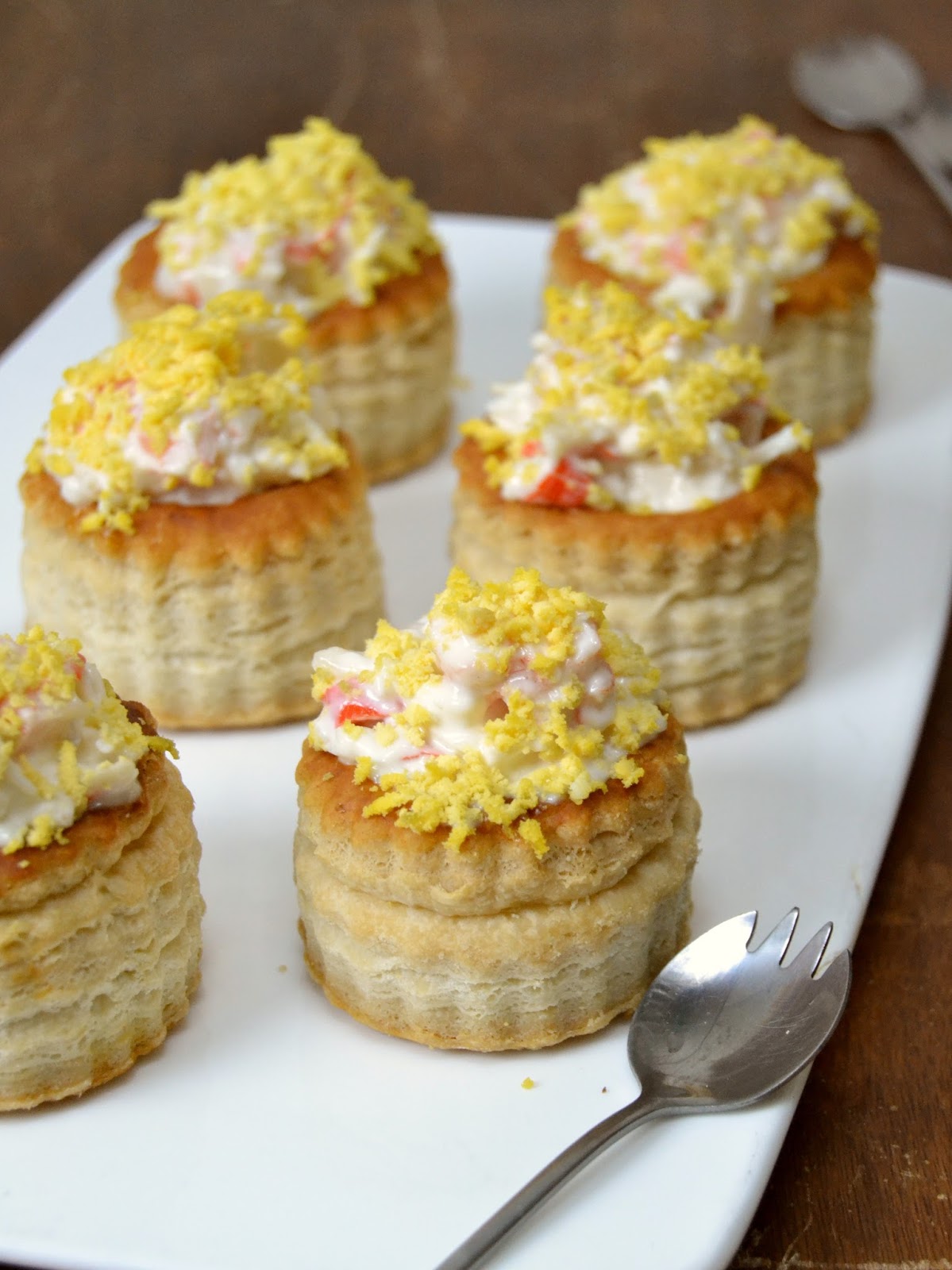 Volovanes de marisco | Cuuking! Recetas de cocina | Gourmet recetas ...