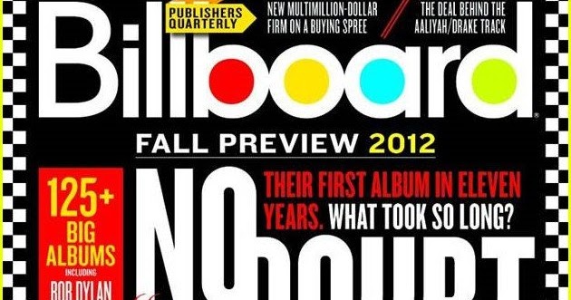 Smartologie: No Doubt for Billboard Magazine August 2012