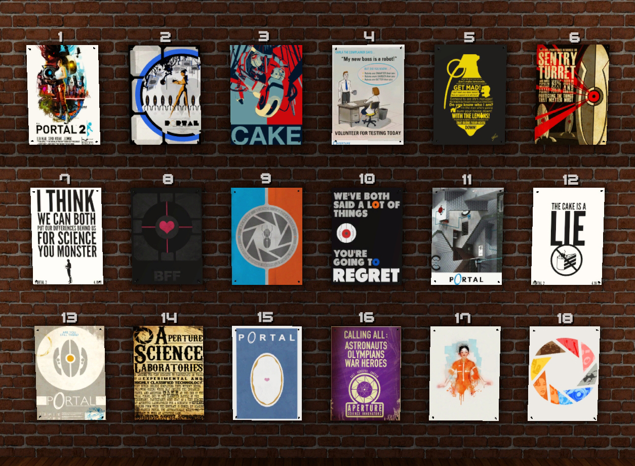 The Grown-Ups are Lying: Sims 3: Portal Posters