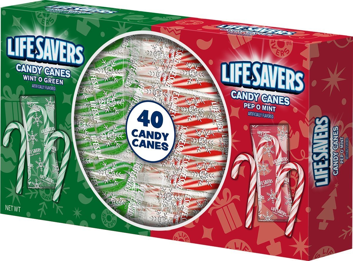 24 Boxes of 40-Count Lifesavers Mini Candy Canes $9.89 + Free Shipping ...