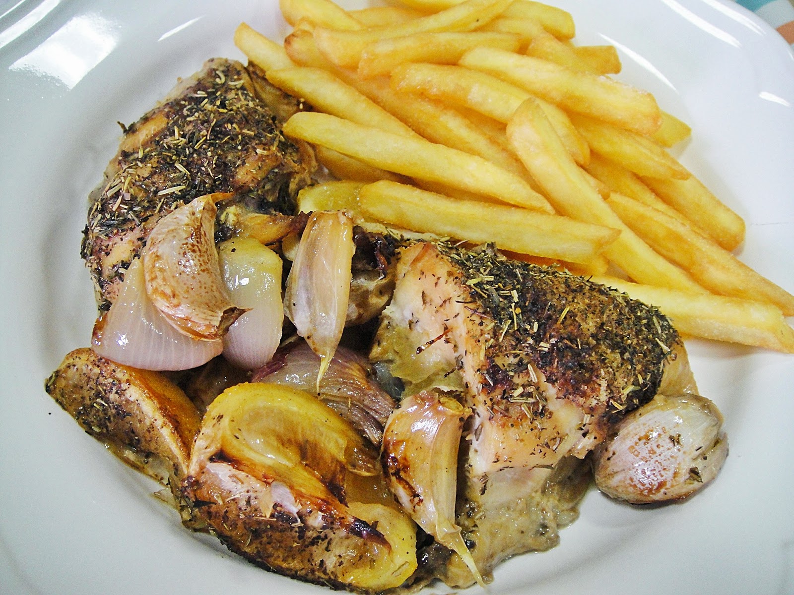 Maryam's Culinary Wonders: 729. Roast Chicken Provencale