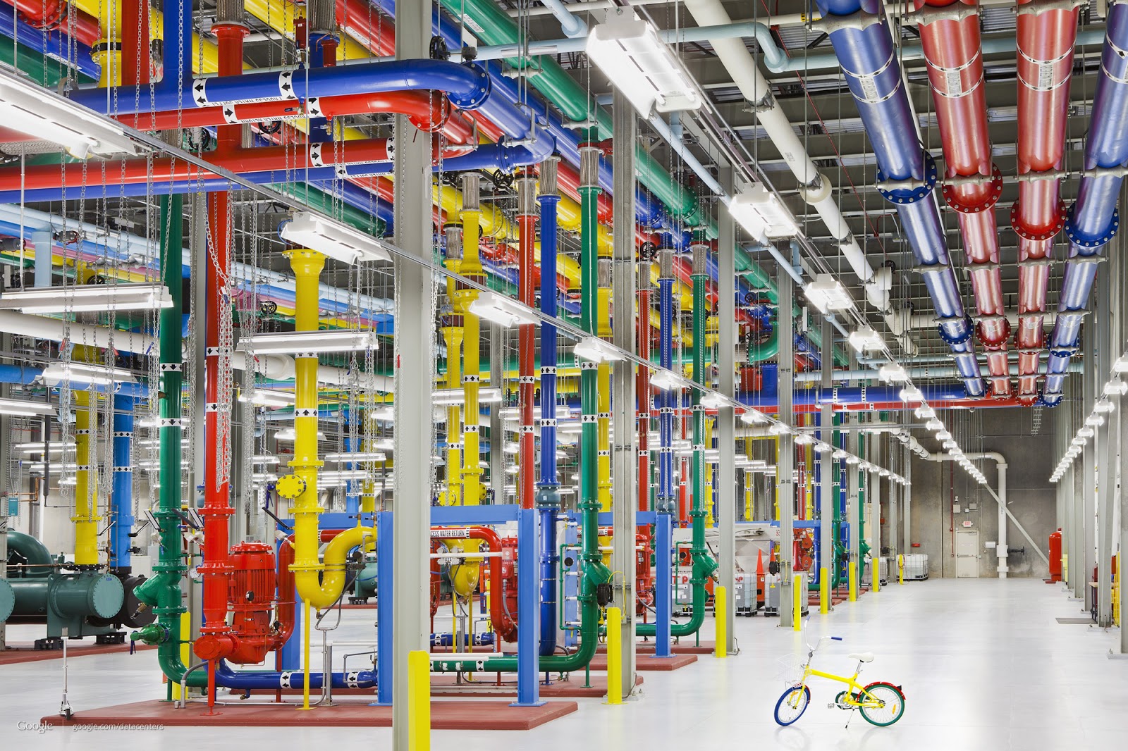 Industrial architecture. Google data centers buildings.: Most Beautiful ...