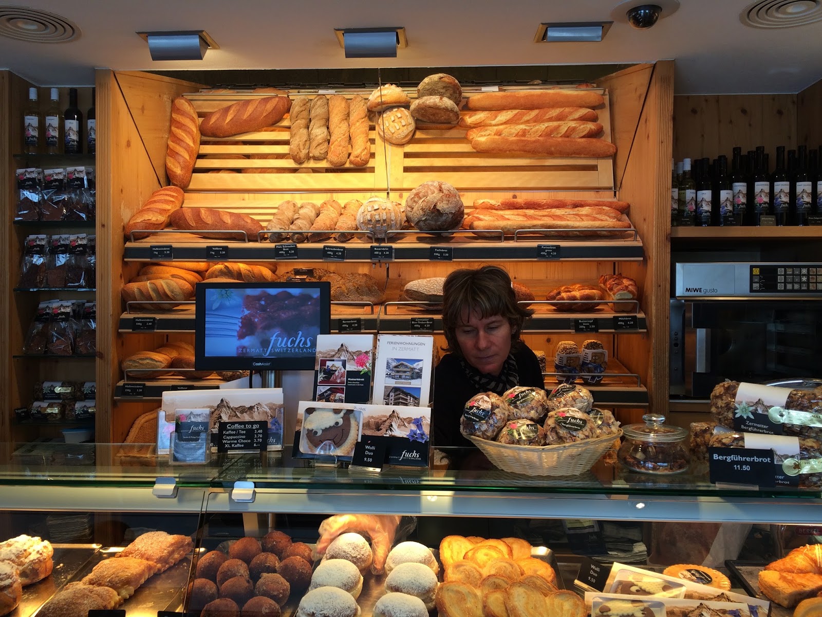 Hannah's RYE year in Switzerland: Fuchs bakery