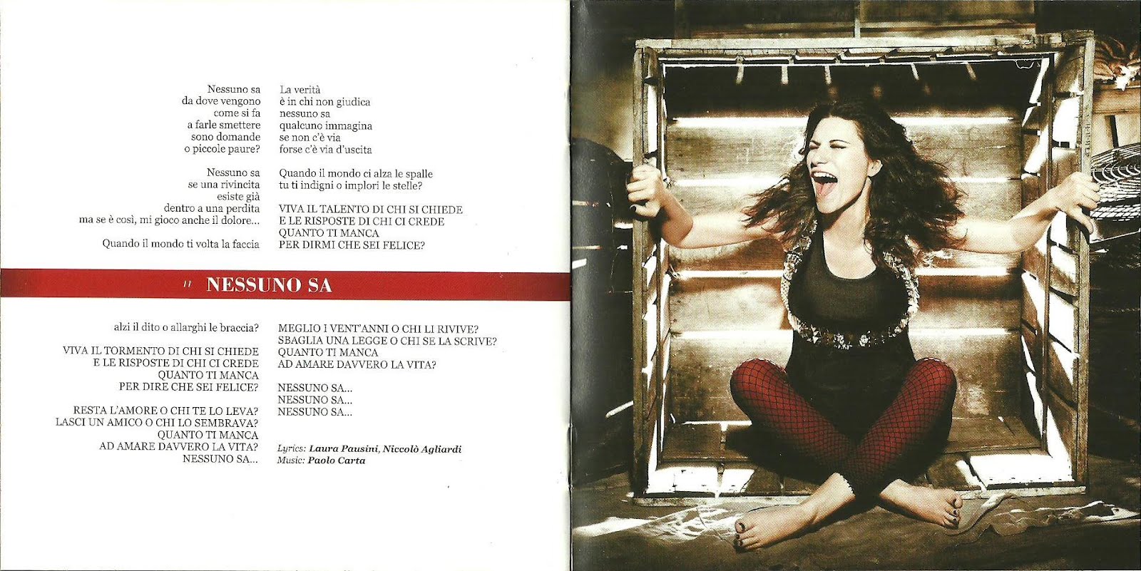 Encarte: Laura Pausini - Inedito (Brazilian Edition) - Encartes Pop