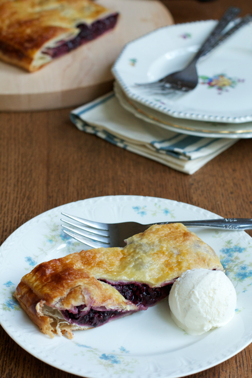 A Less Processed Life: What's For Dessert: Blackberry Strudel