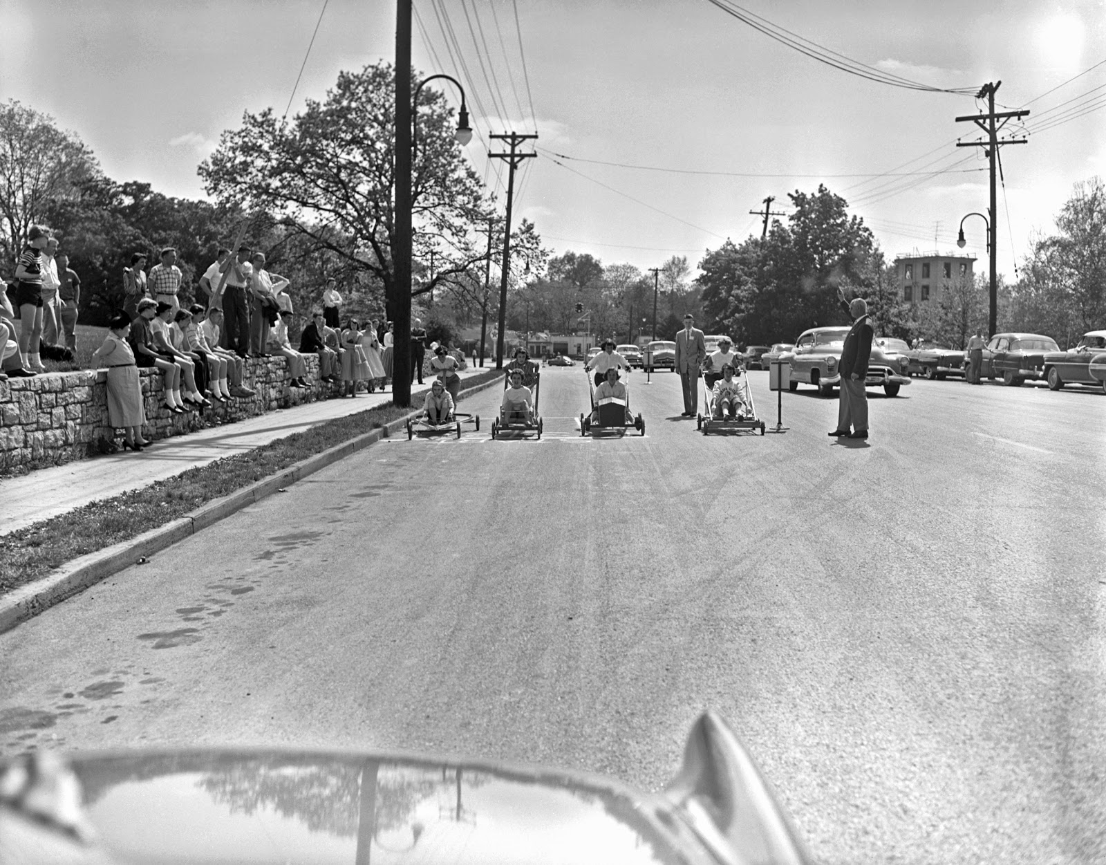 History in Photos: Push-Cart Derby