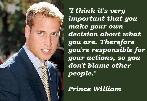 34 Quotes from Prince William