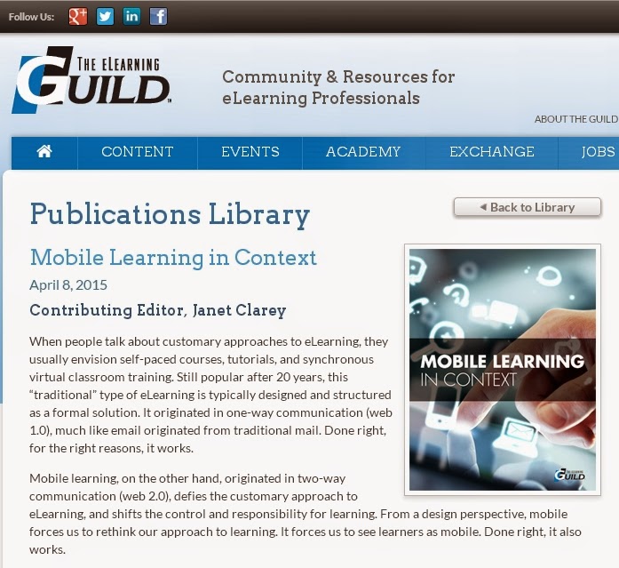 @Ignatia Webs: Free eBook on #mobile learning in context