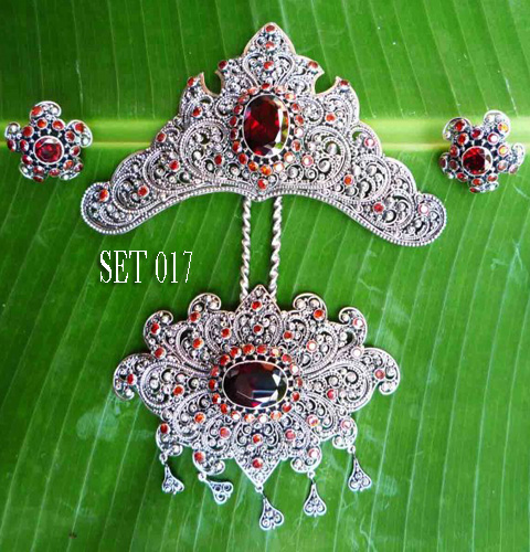 Puri Bali Silver: 1 set perhiasan perak bakar