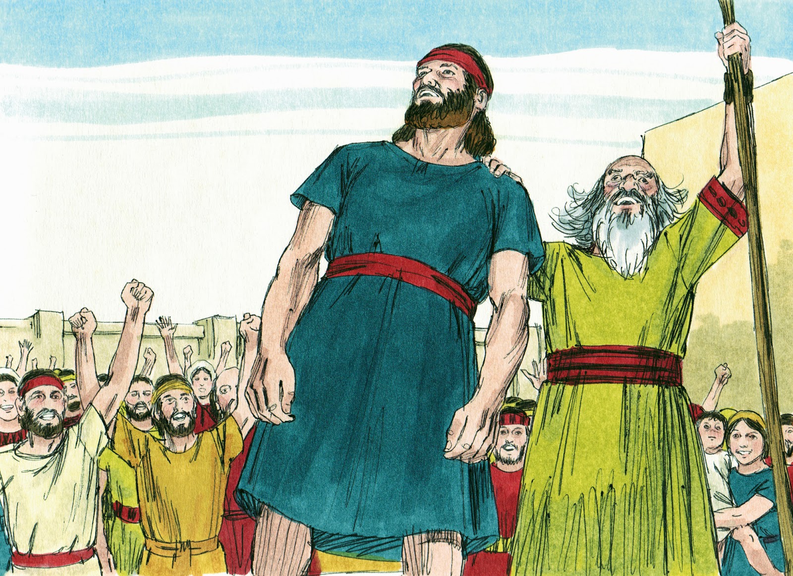 Life of David: 3. Saul Chosen as the First King | Bible Fun For Kids
