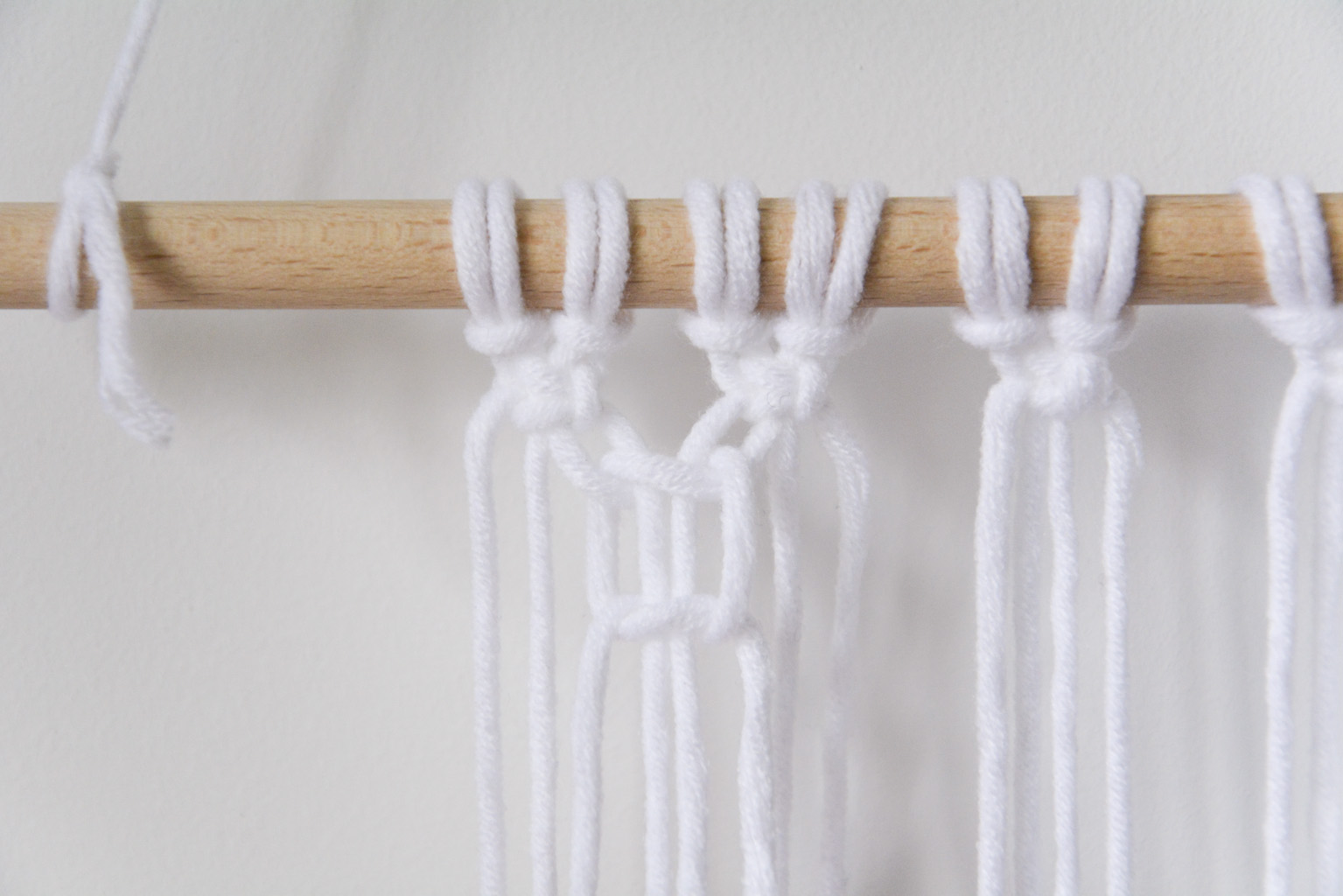 Macramé para principiantes: Cómo hacer un tapiz paso a paso - Dibujos ...