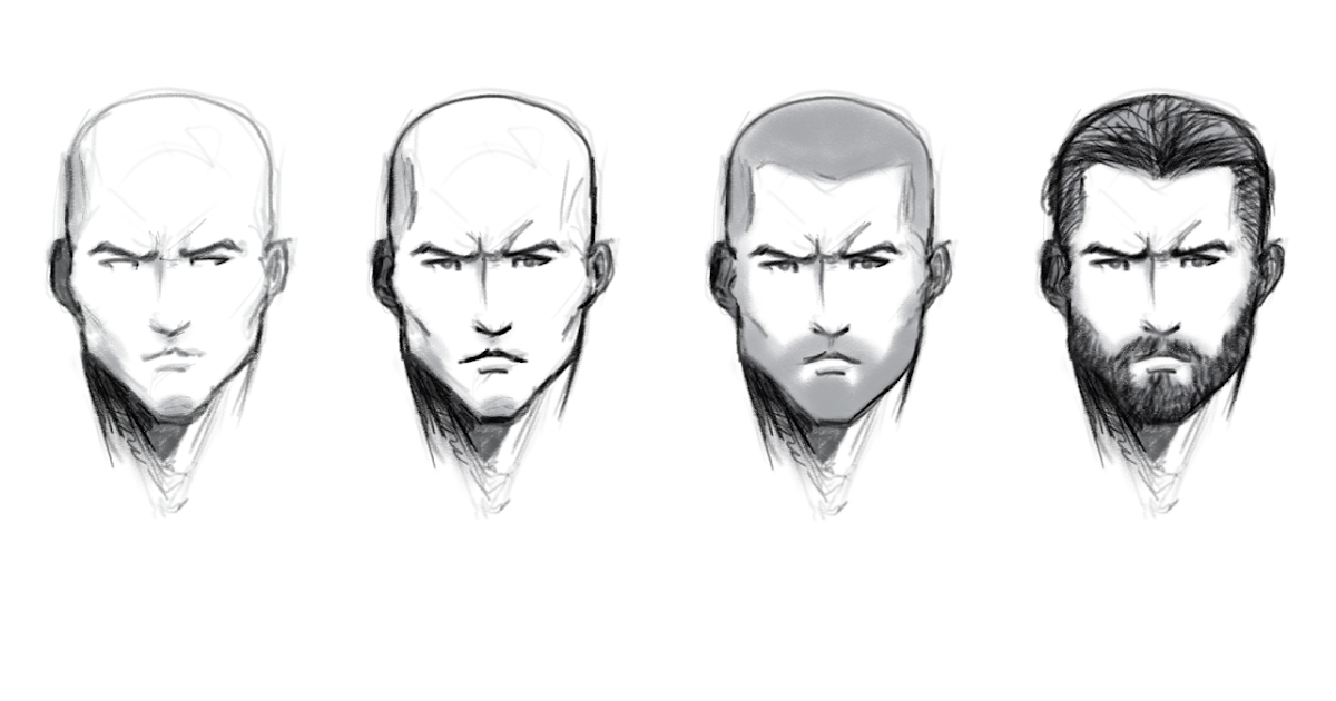 Conceptual Study: Facial Evolution