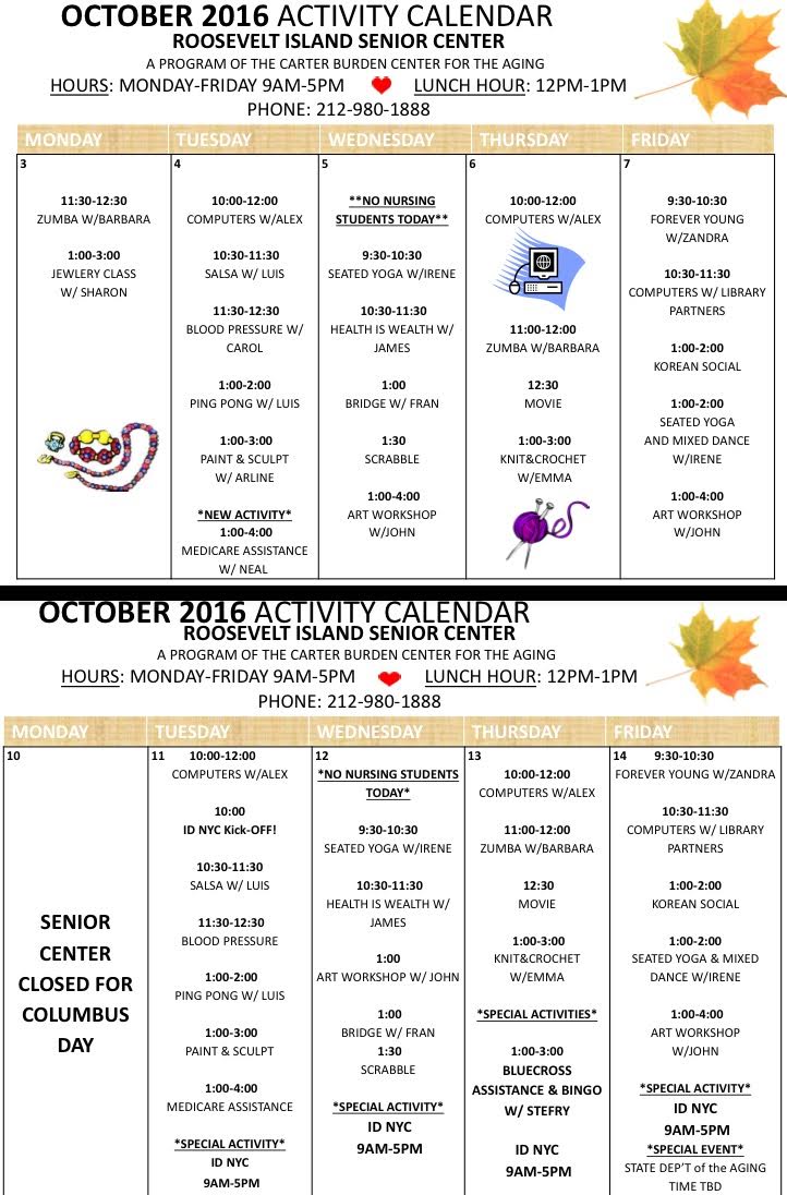 Roosevelt Islander Online: Check Out The Upcoming Special Events And ...