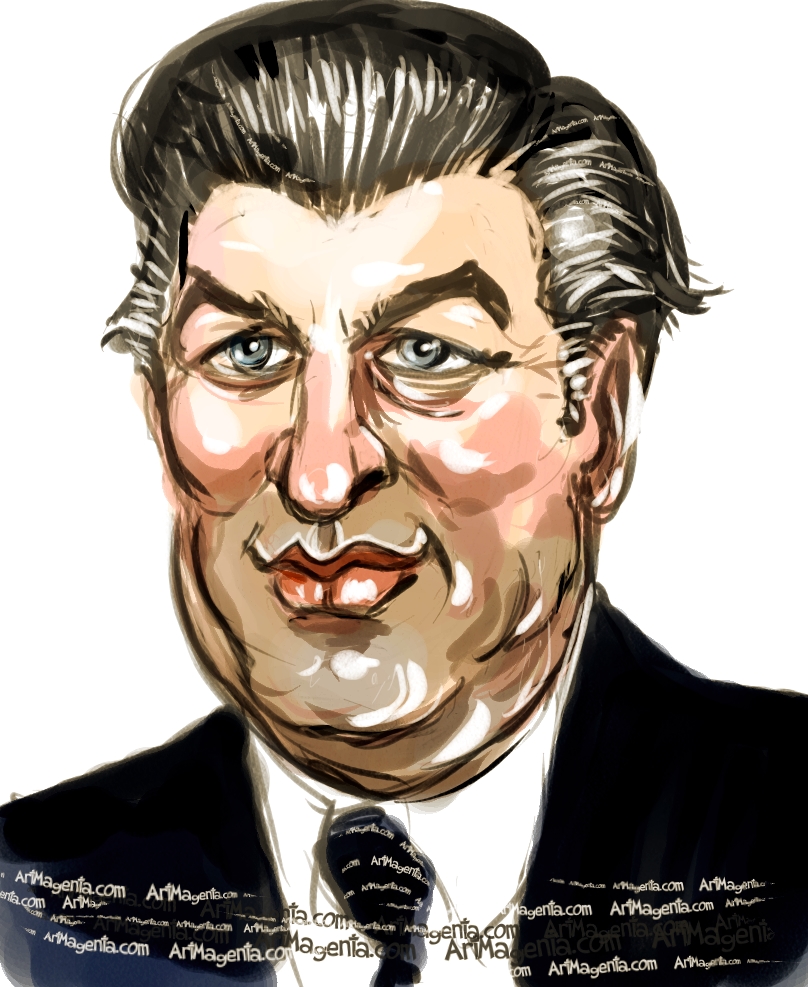 Caricatures: Alec Baldwin