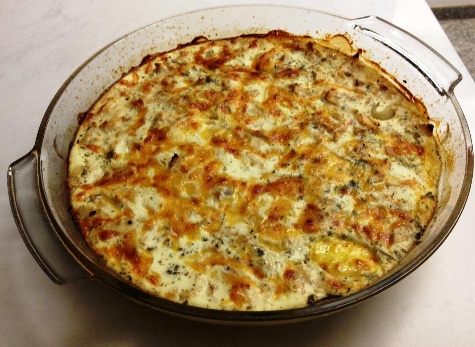 Tempero da Fabi: Quiche de Frango com Queijo