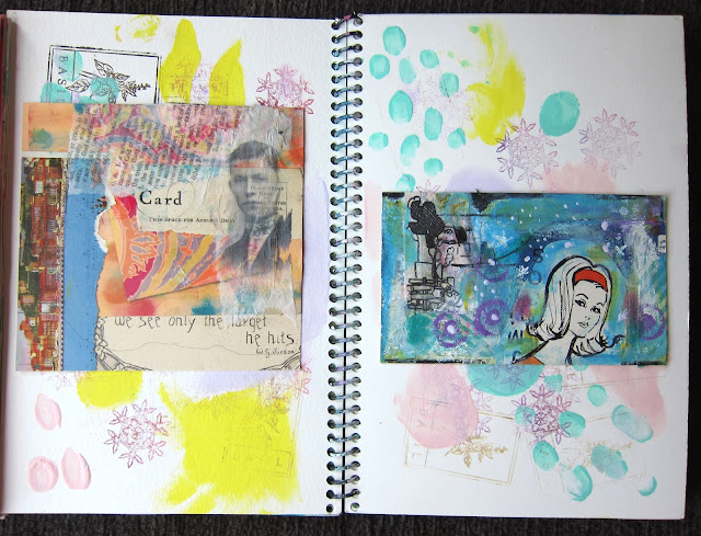 Collage Journal Pages - Marcia Beckett