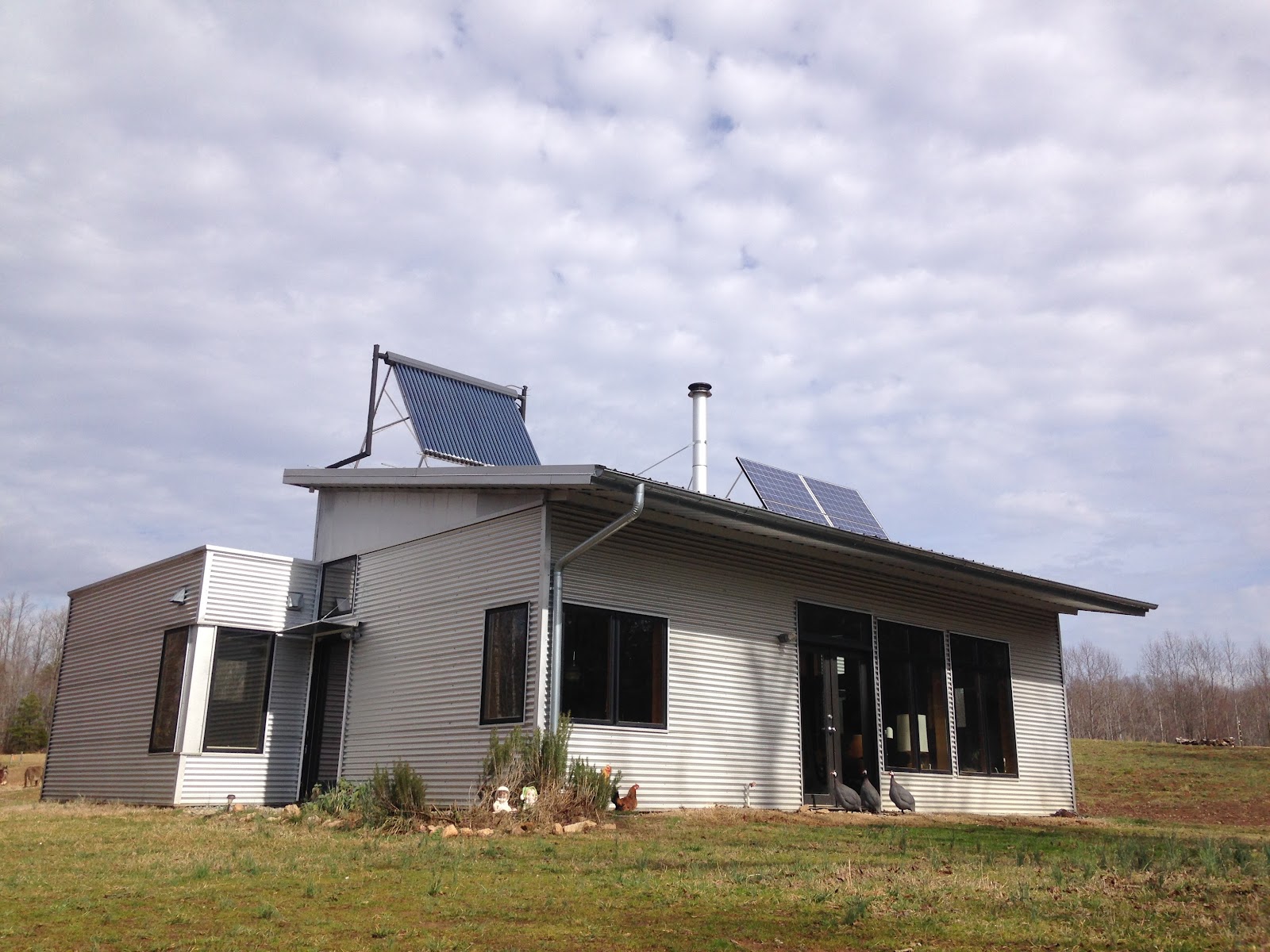 Passive Solar Prefab House Gets A Jump On Spring Projects