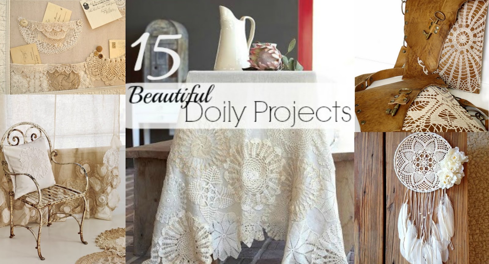 The Doily Revival - Repurposing Doilies | Redo It Yourself Inspirations ...