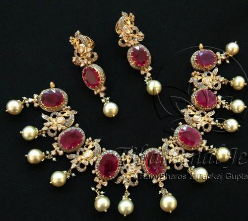 Heavy Rubies Set by Tibarumal - Jewellery Designs