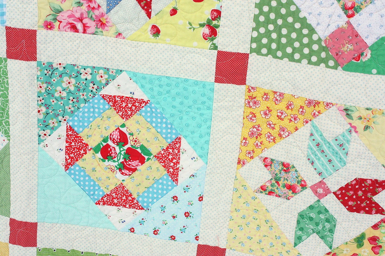 Finished Block of the Month Quilt! - Diary of a Quilter - a quilt blog