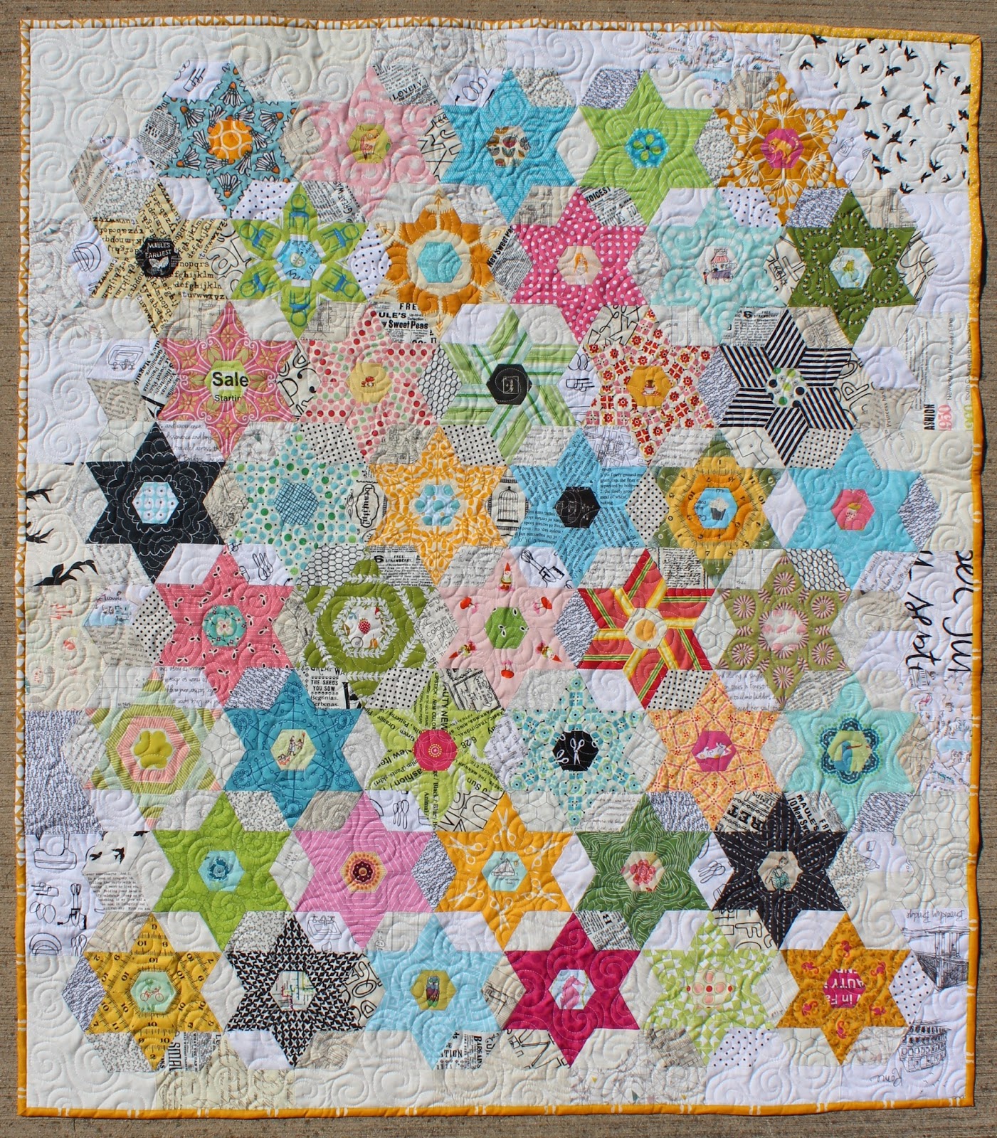 Teaginny Designs: Jewel Stars Quilt