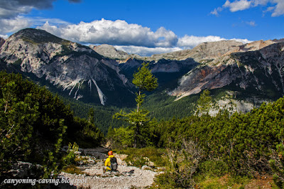 Canyoning - Caving: Via Ferrata Ettore Bovero/Col Rosa, Cortina, Dolomites