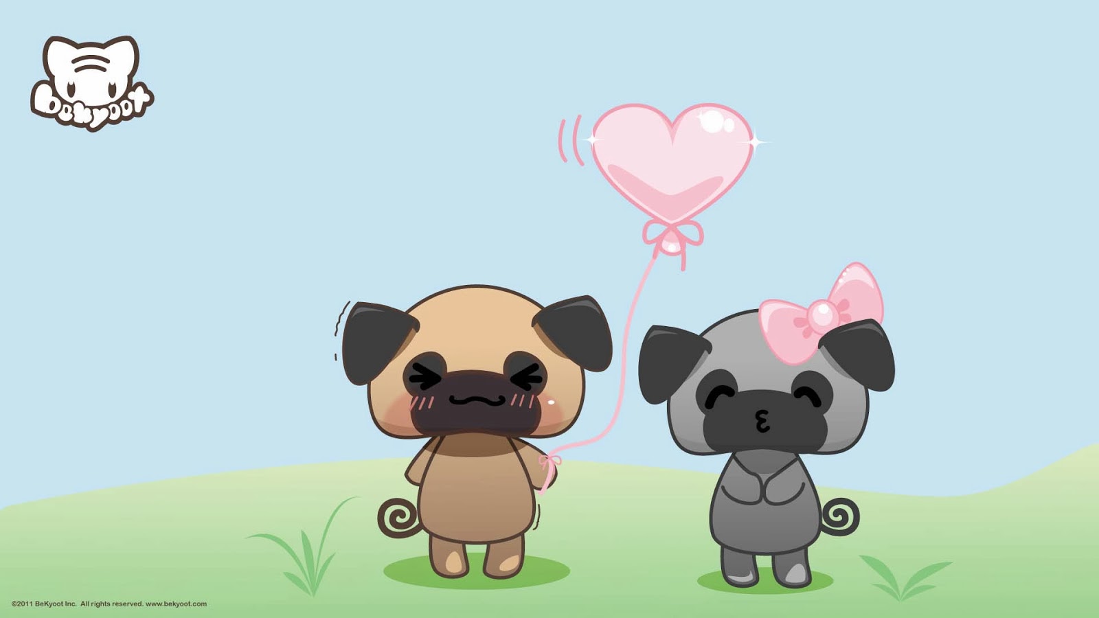Cute Pug Puppies Wallpaper image | Free HD Wallpaper