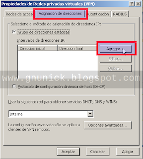Configurando VPN En ISA Server 2003 | gnunick