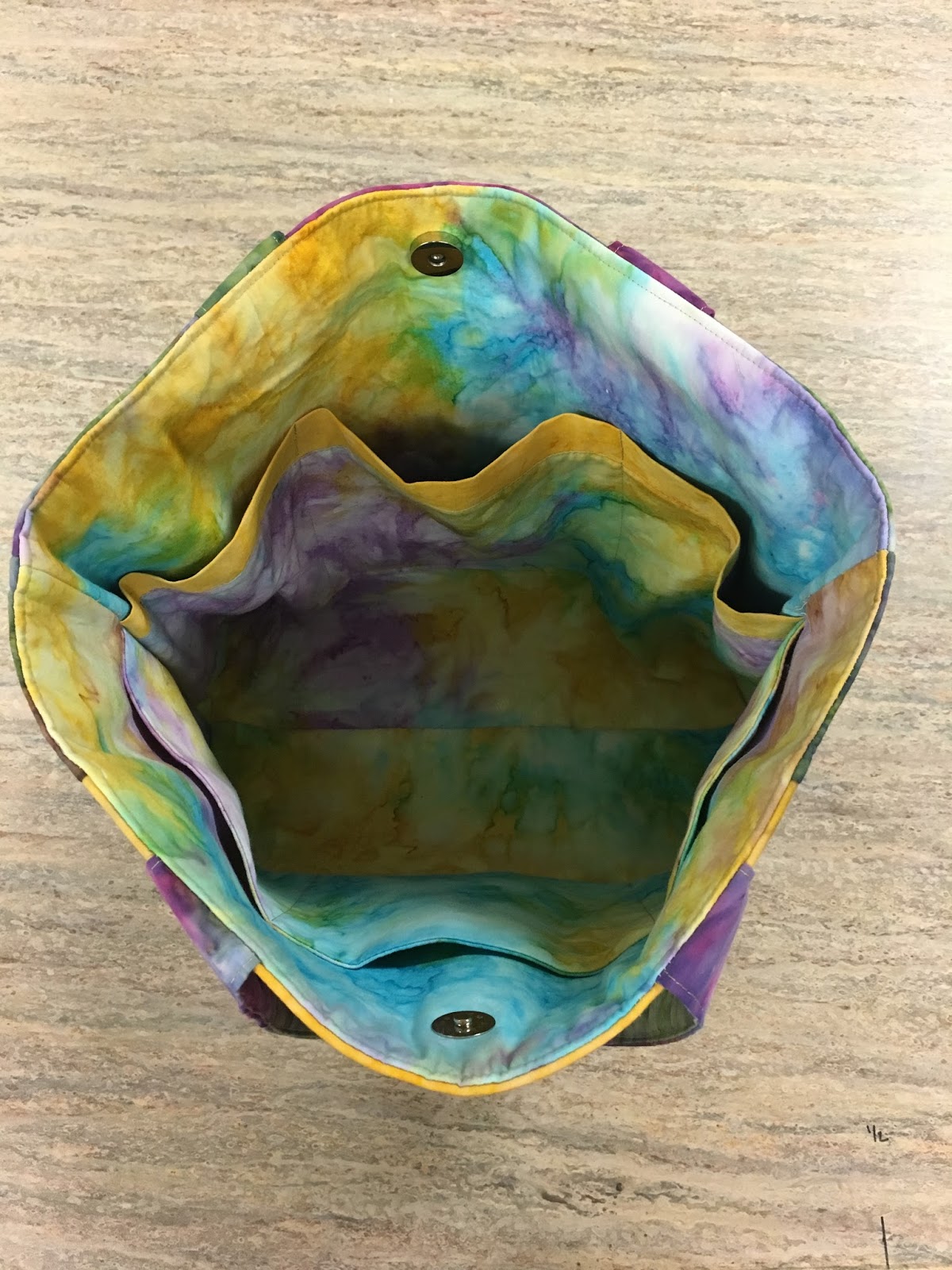 Gorgeous DIY Batik Handbag