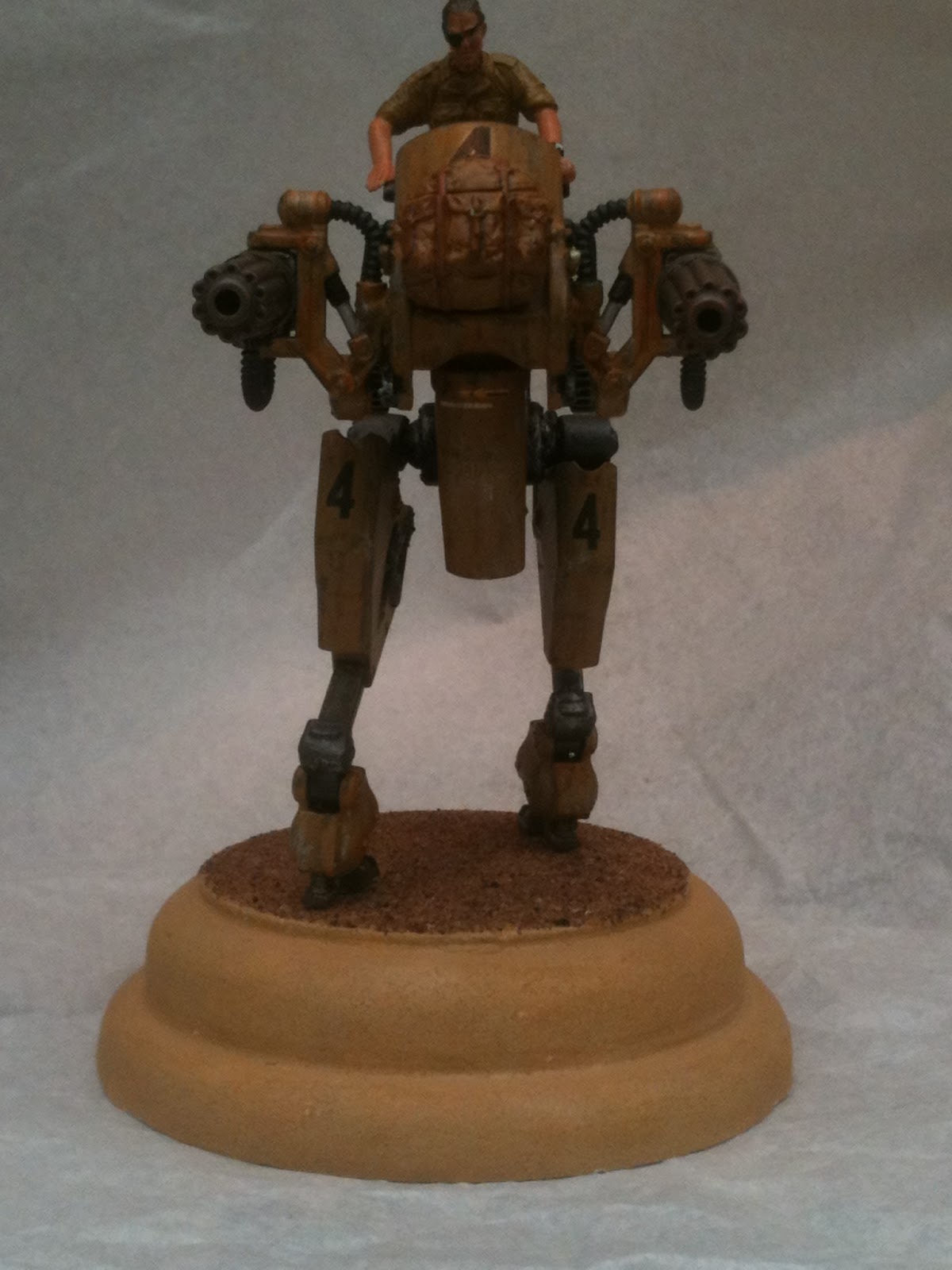 Scale Model Workbench: Dust Tactics Assault Walker Conversion