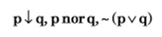 Negasi, Joint Denial (NOR) dan NAND - Info IT