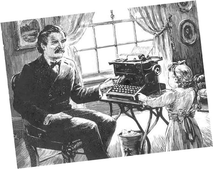 la maquina de escribir