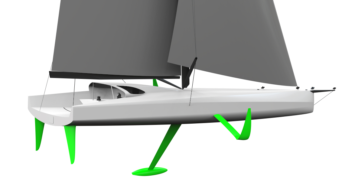 Construction d'un IMOCA à foils, plan Manuard, pour Armel Tripon en ...