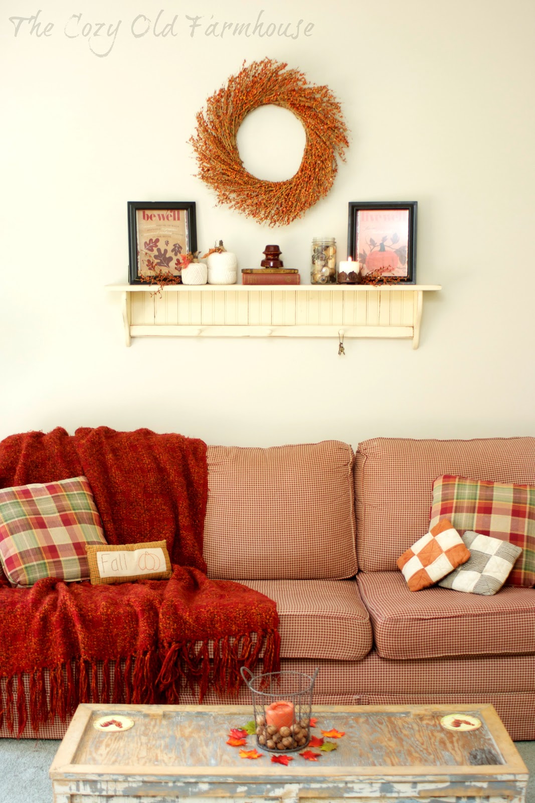 The Cozy Old "Farmhouse": Farmhouse Fall Decor