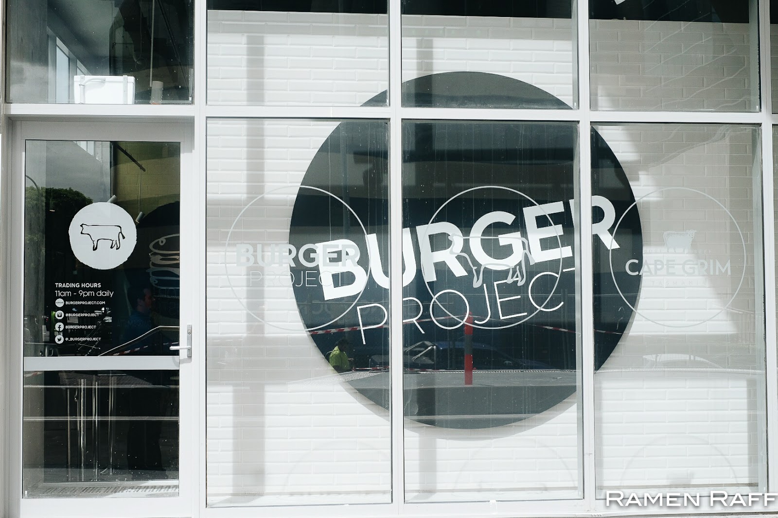 Ramen Raff: Burger Project, Parramatta