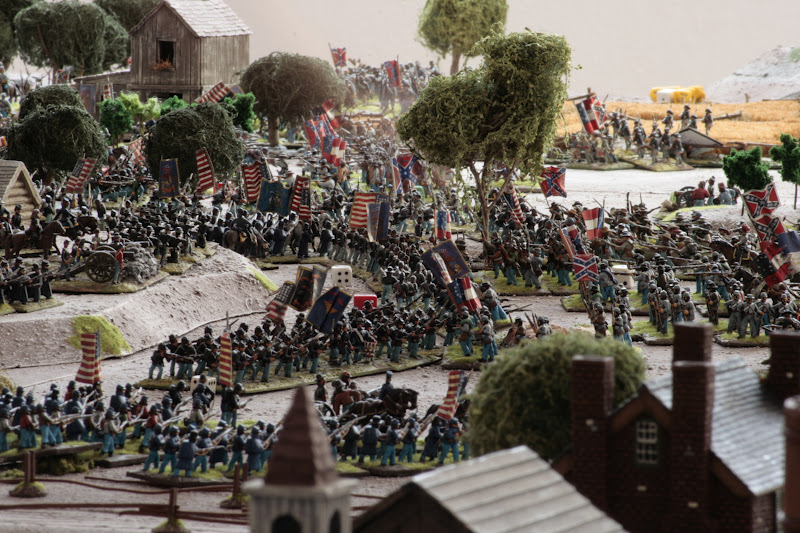 Wargame Holidays: Gettysburg - a dozen shots of the game
