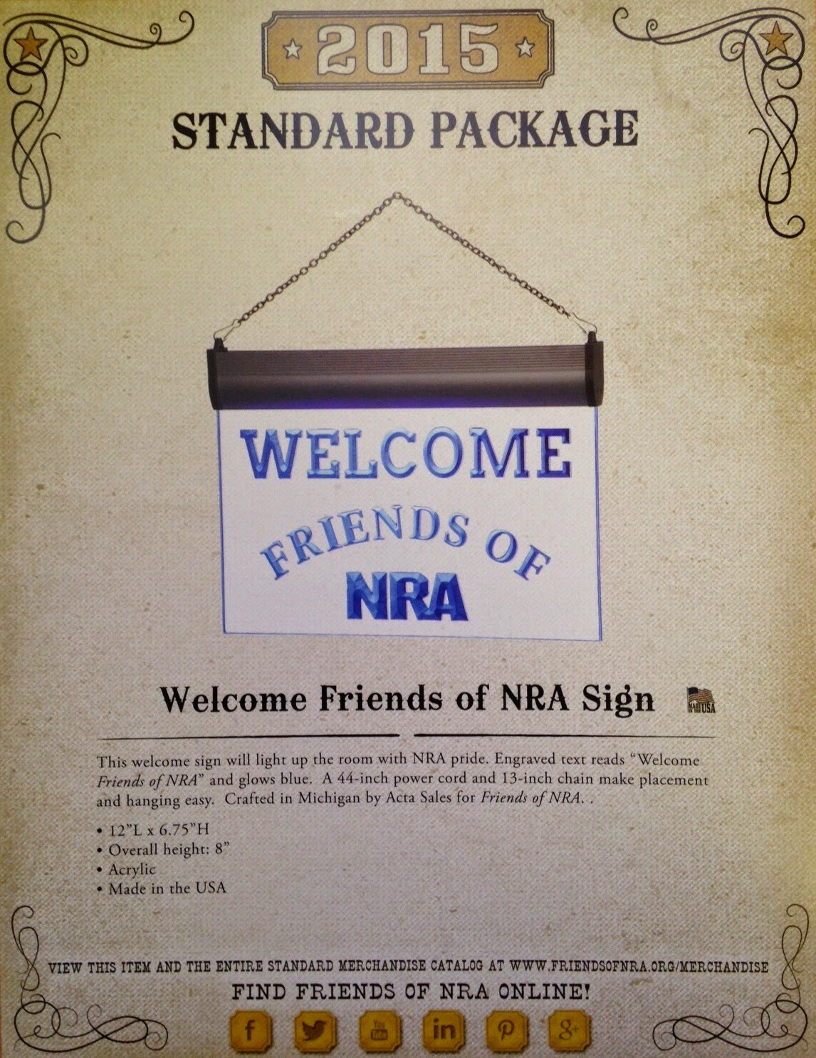 Central Guns and Ammo: 2015 Maui Friends of NRA Auction Items