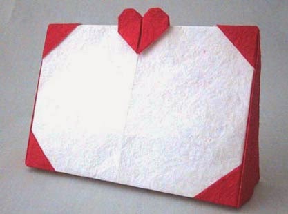 origami photo frame ~ instructions origami kids