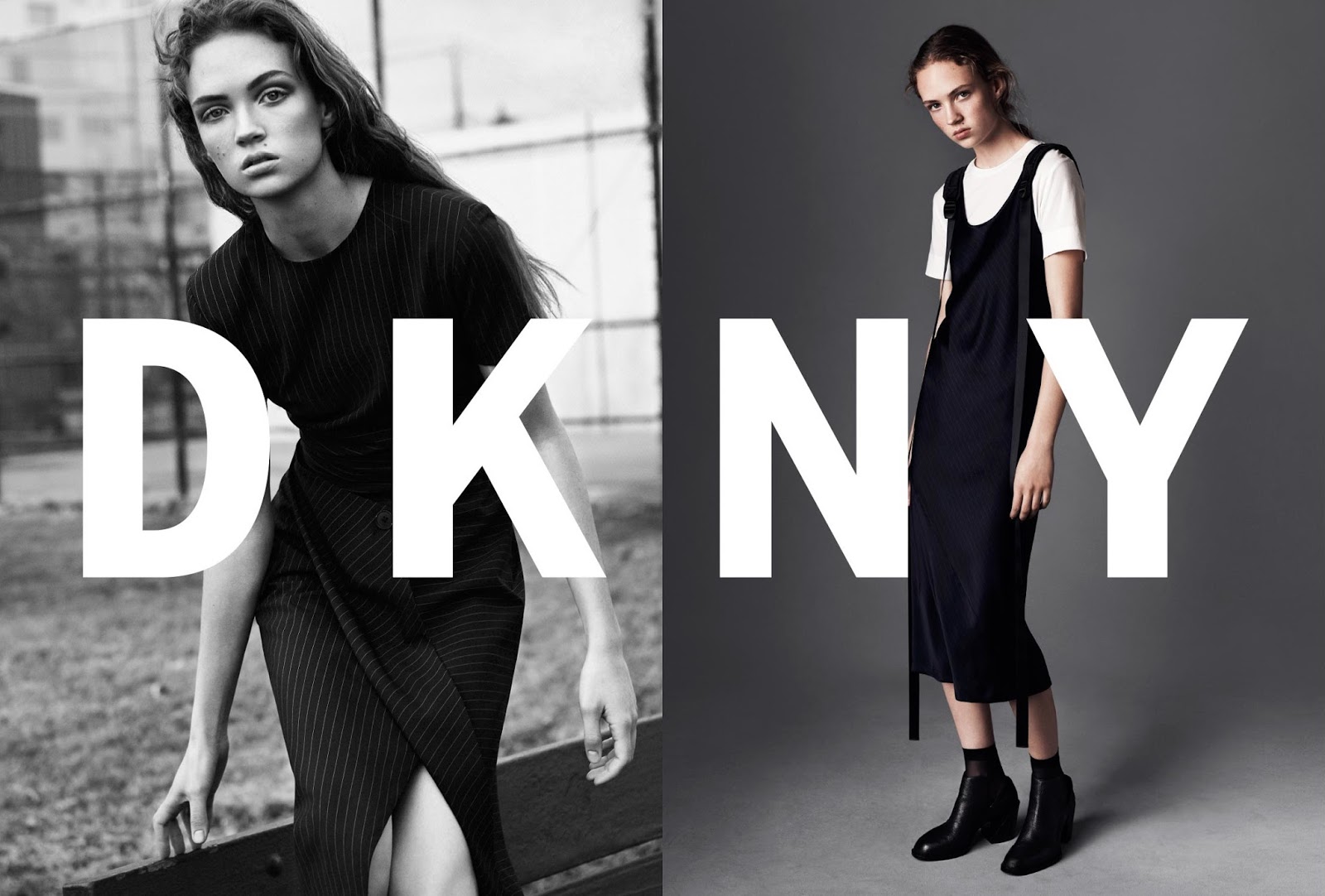 Ad Campaign: DKNY Spring/Summer 2016: Adrienne Jüliger by Lachlan Bailey
