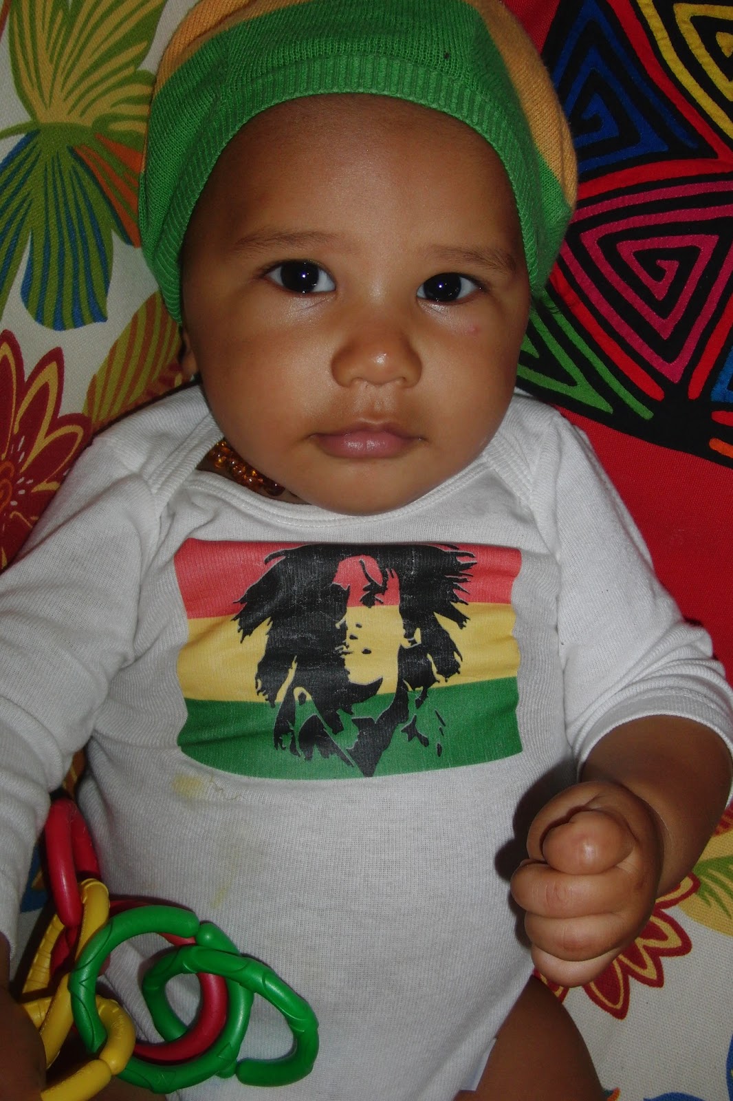kids and colors: Baby M, rasta baby