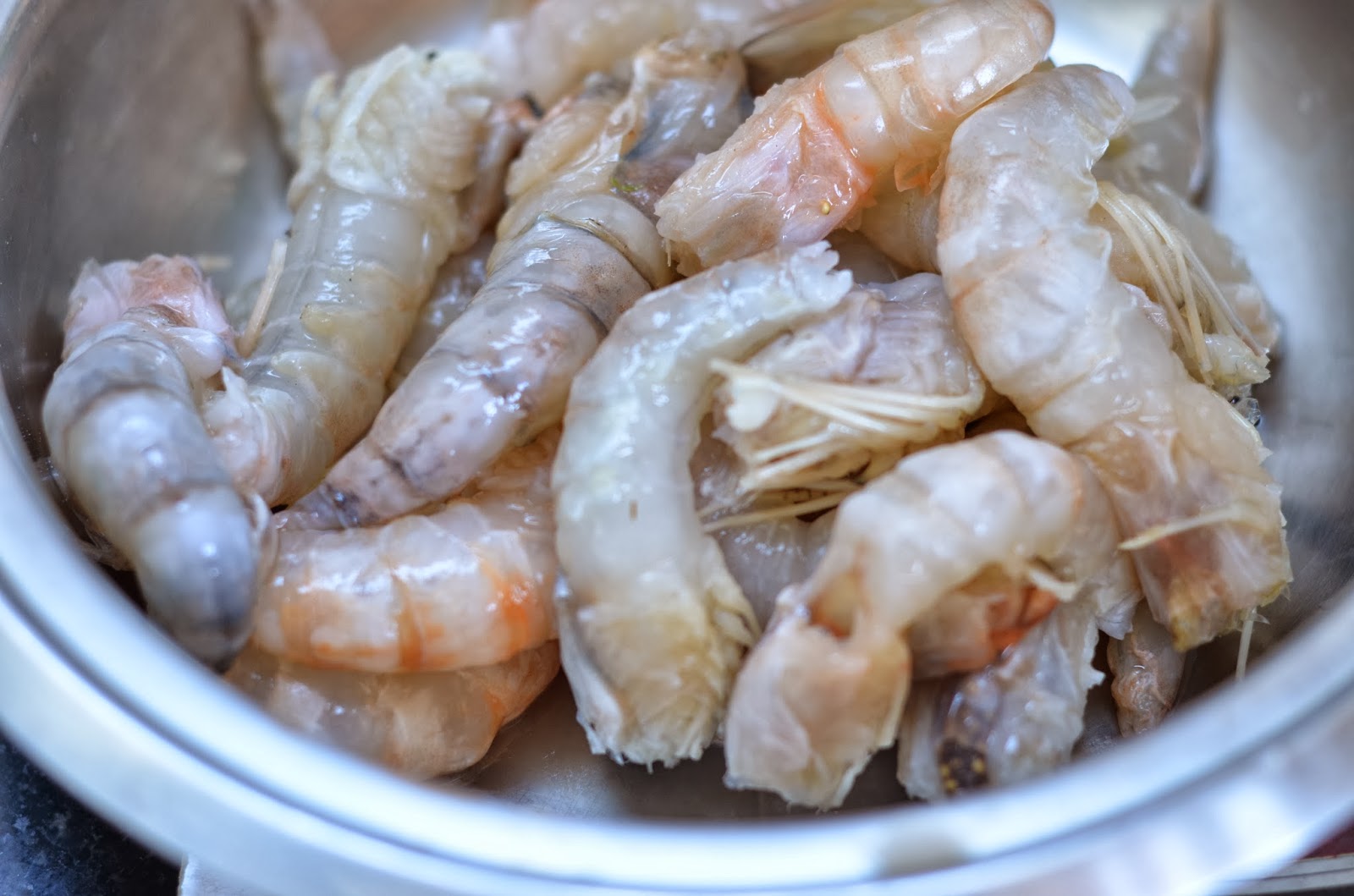 My Food My Life : Chingri Maacher Chorchori ( Spicy Prawns)