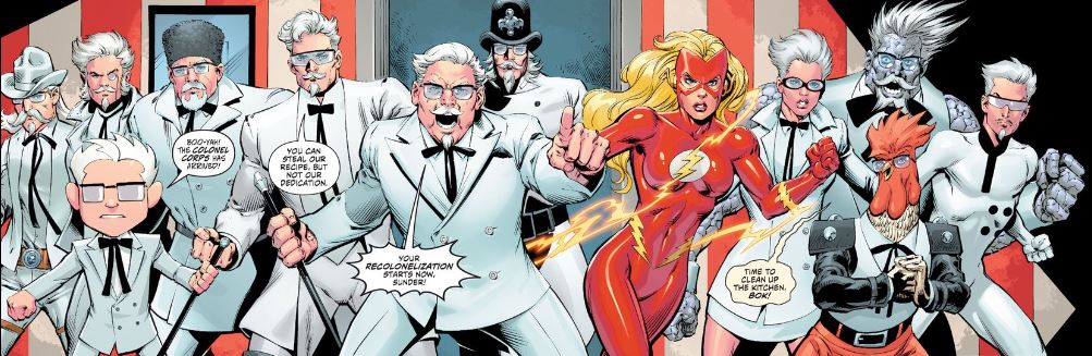 A GEEK DADDY: DC Comics Teams Up with Kentucky Fried Chicken for a ...