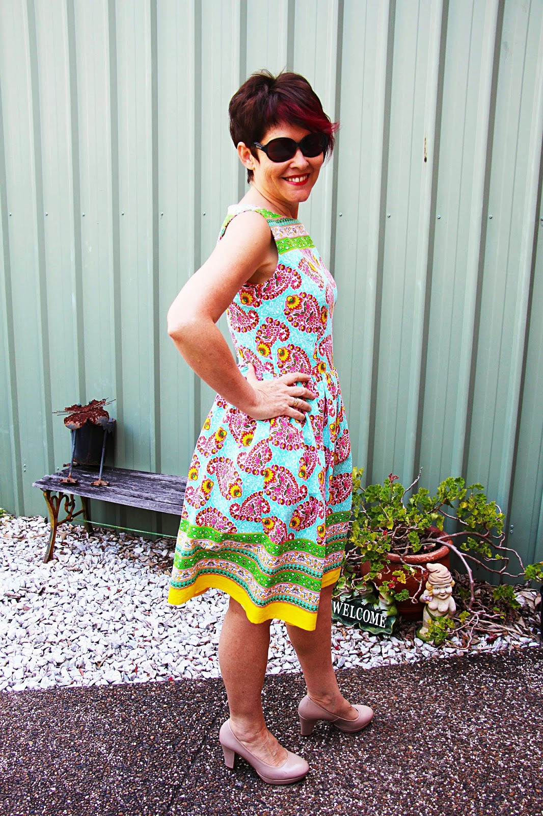 1 Puddle Lane: The MISS AUDREY DRESS pattern is ready for Testing!