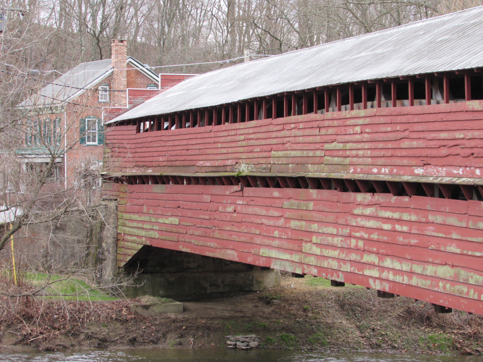 Dreibelbis Station Covered Bridge, Lenhartsville, PA, Berks County ...