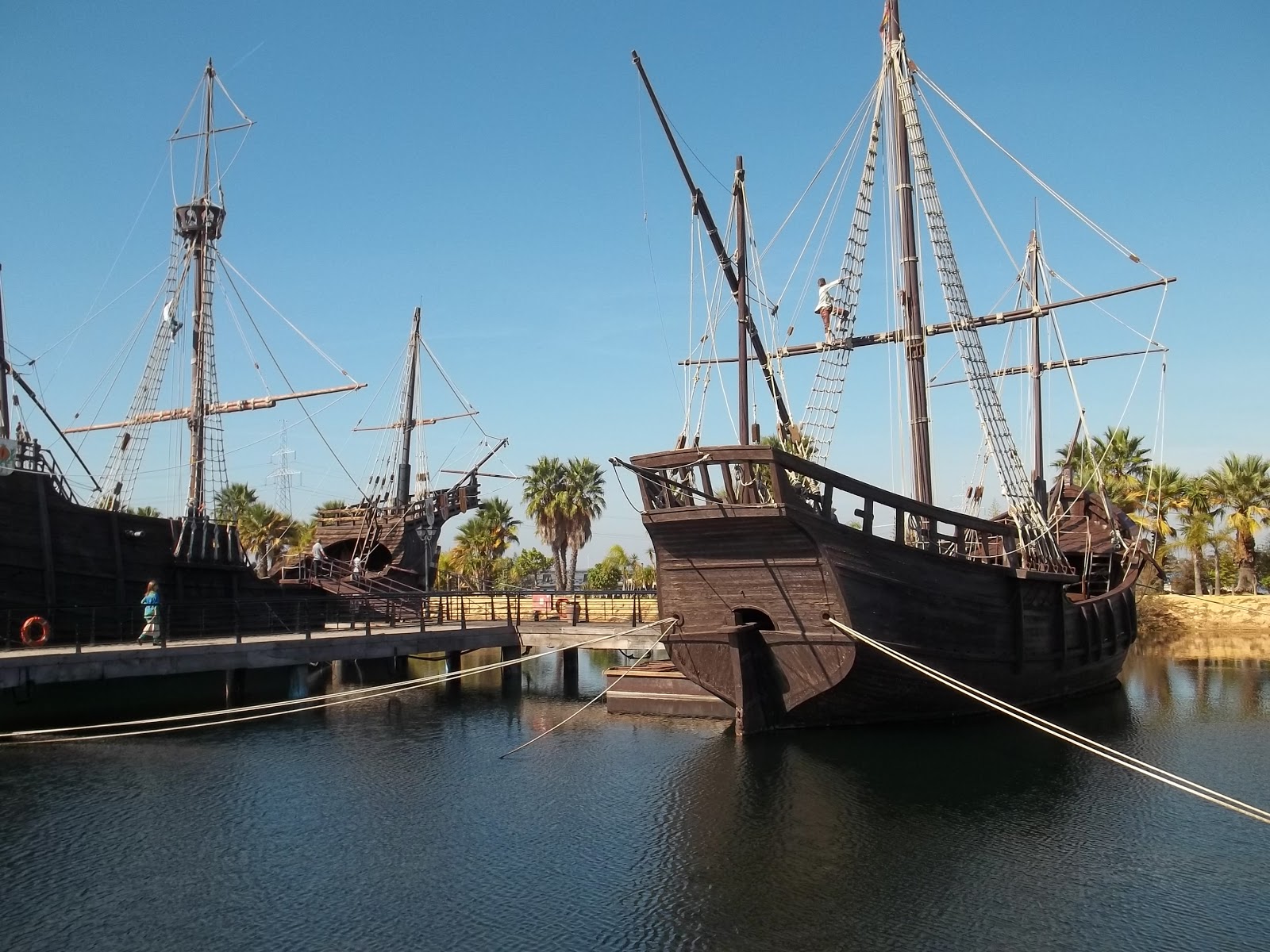 live traveling pictures: MUSEO MUELLE DE LAS CARABELAS(LA RABIDA, PALOS ...