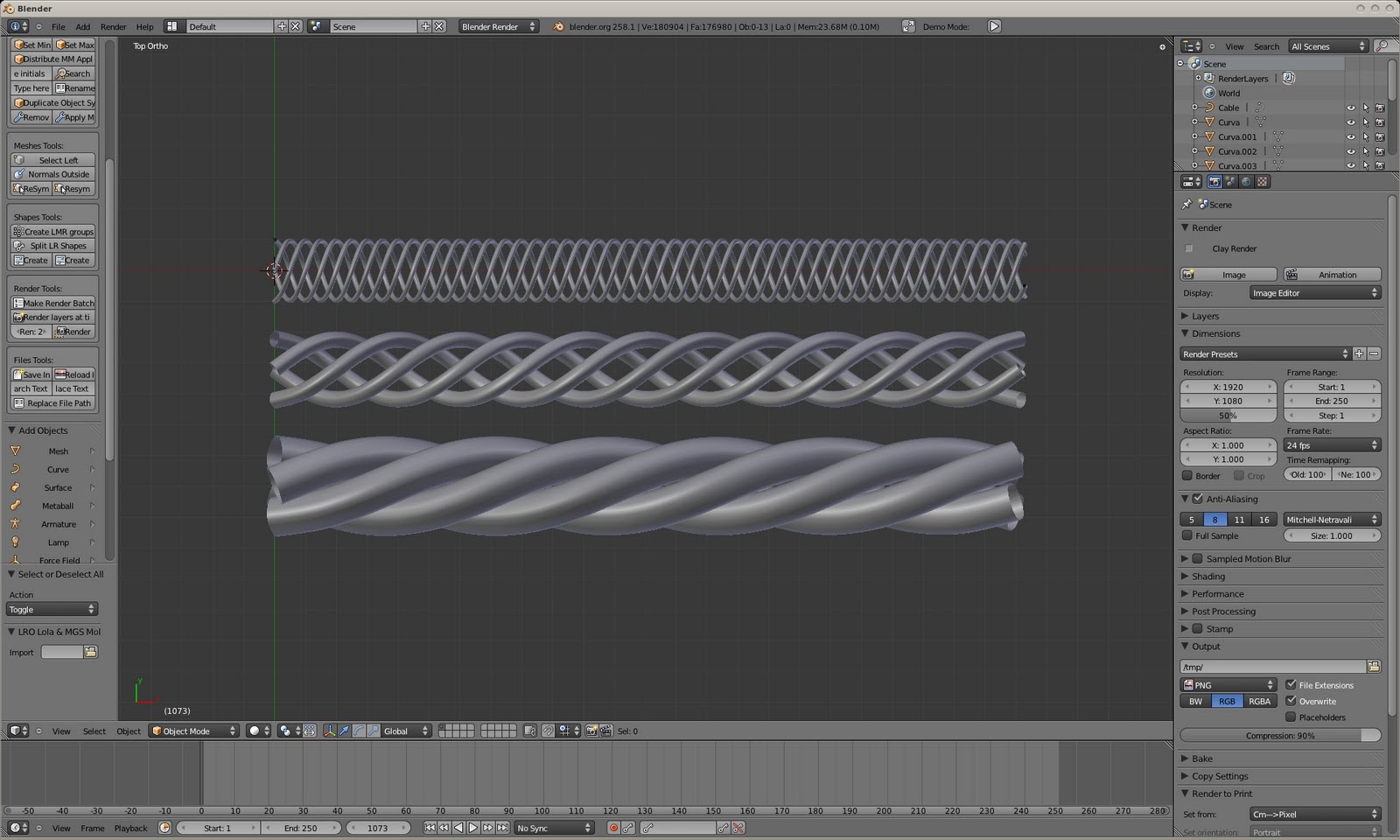 #28136 - Oscurart Chain & Rope Maker - blender-addons - Blender Projects