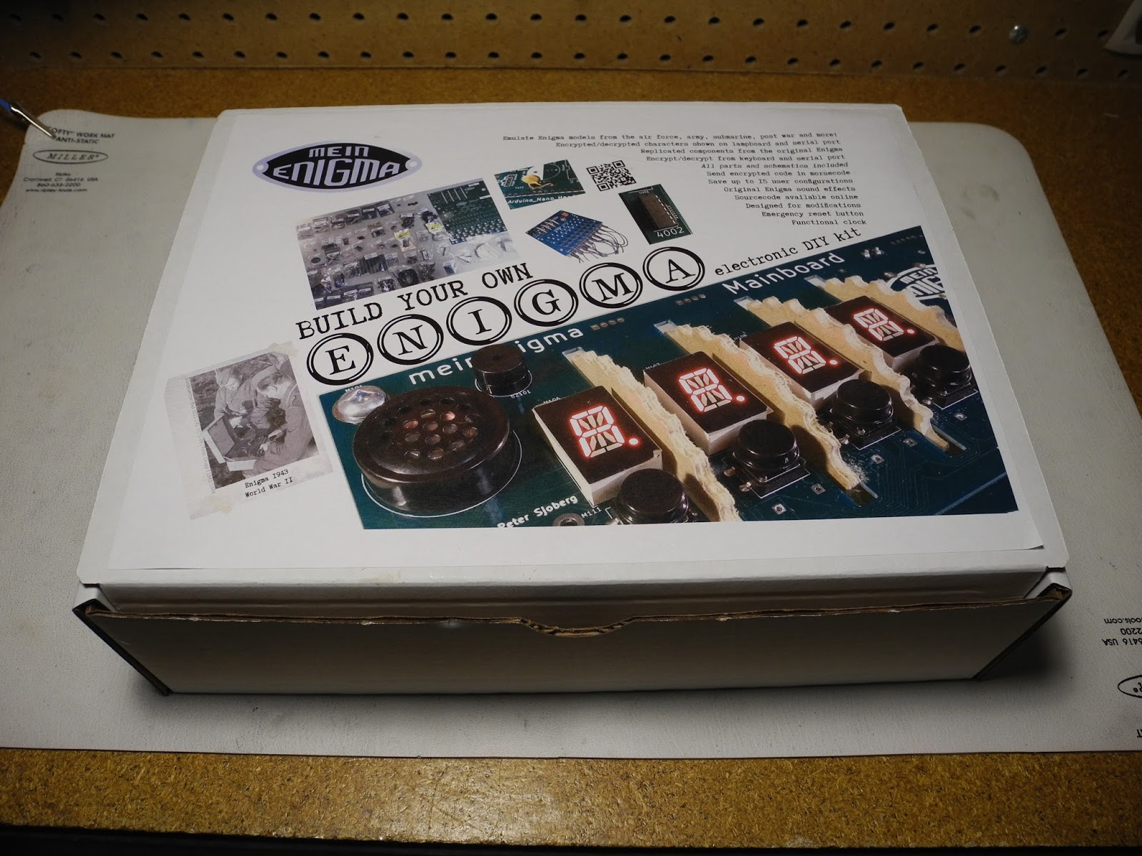 Jeff Tranter's Blog: The MeinEnigma Enigma Machine Kit - Overview